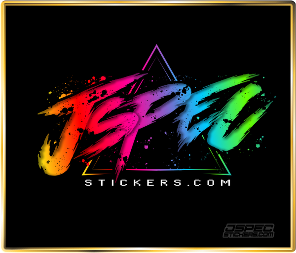 JSPEC THRILLER RAINBOW TSHIRT – Jspec Stickers