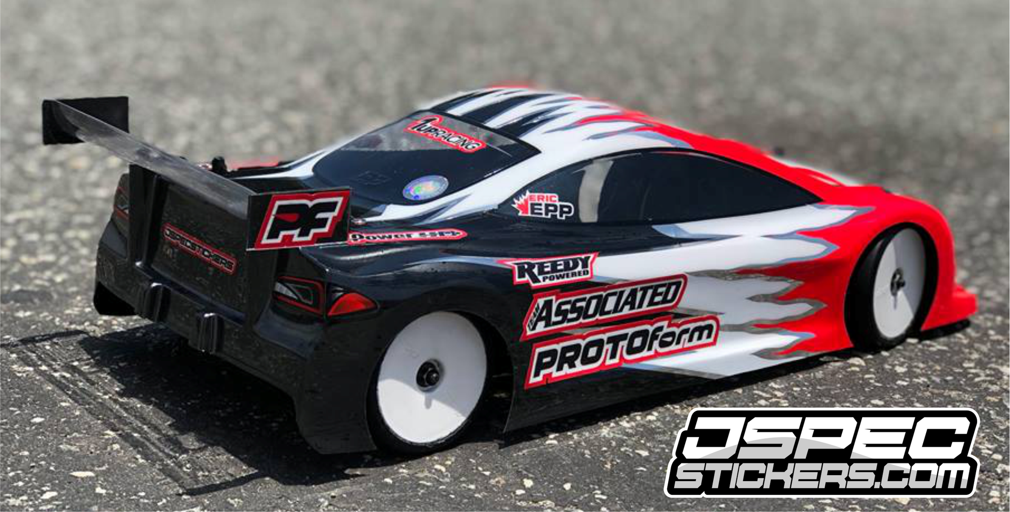 Jspec Stickers Custom Designed RC Decals Wraps Apparel and more