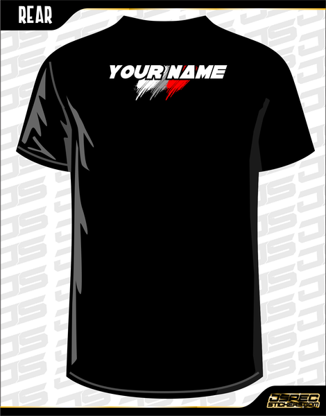 'VERTICAL BRUSHED' CUSTOM RC TSHIRT – Jspec Stickers